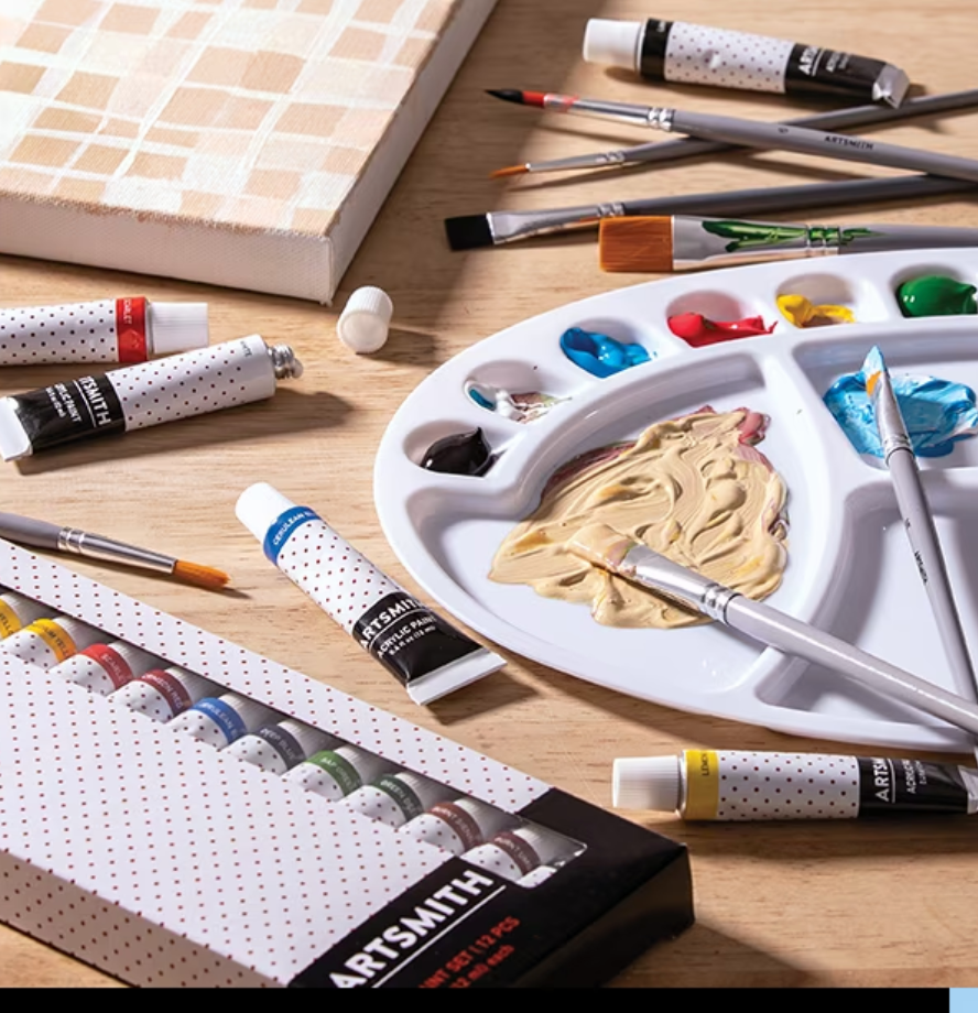 Fine art supplies: Brushes, acrylic & oil paints, pastels etc – Third ...